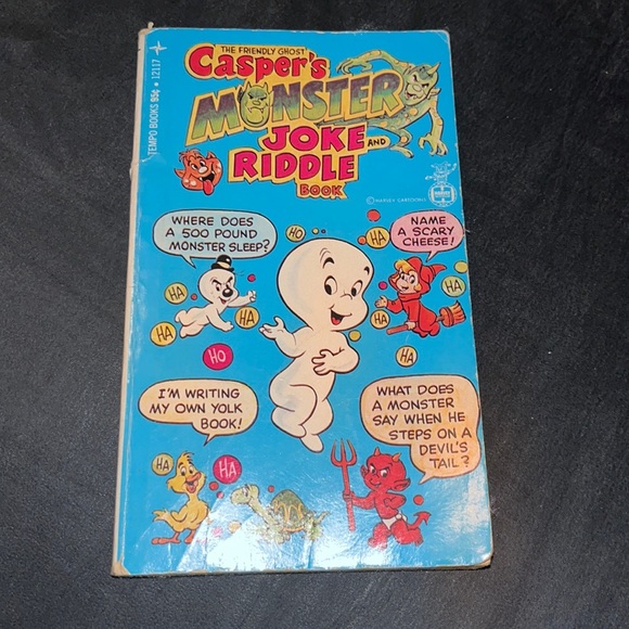 vintage casper book | Other | Vintage 975 Casper The Friendly Ghost ...